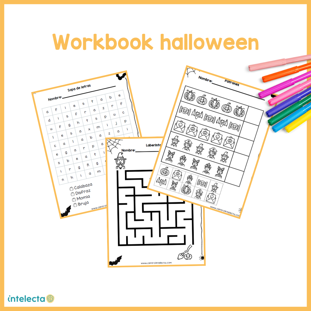 Workbook halloween (lectoescritura inicial) – Intelecta