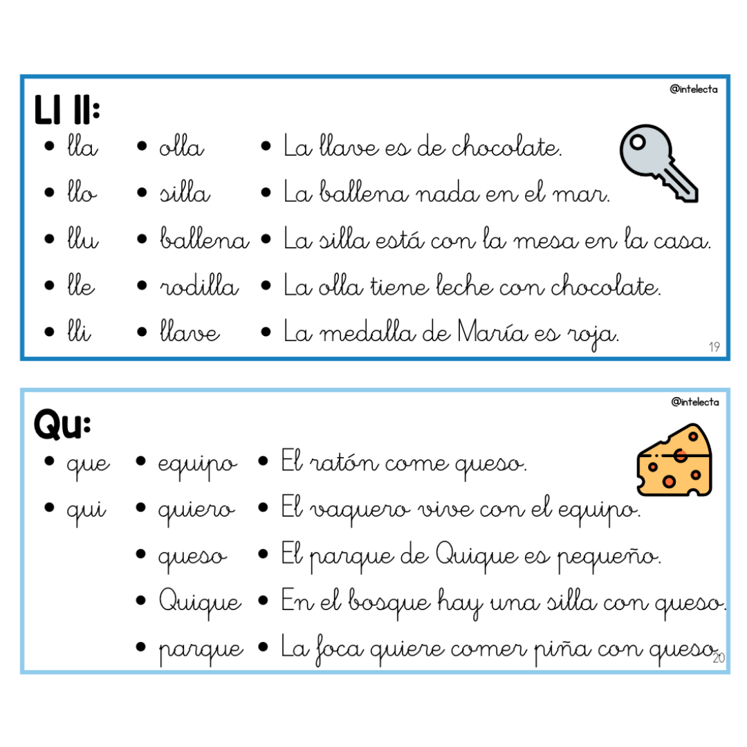 Libro de lectura (cursiva) – Intelecta