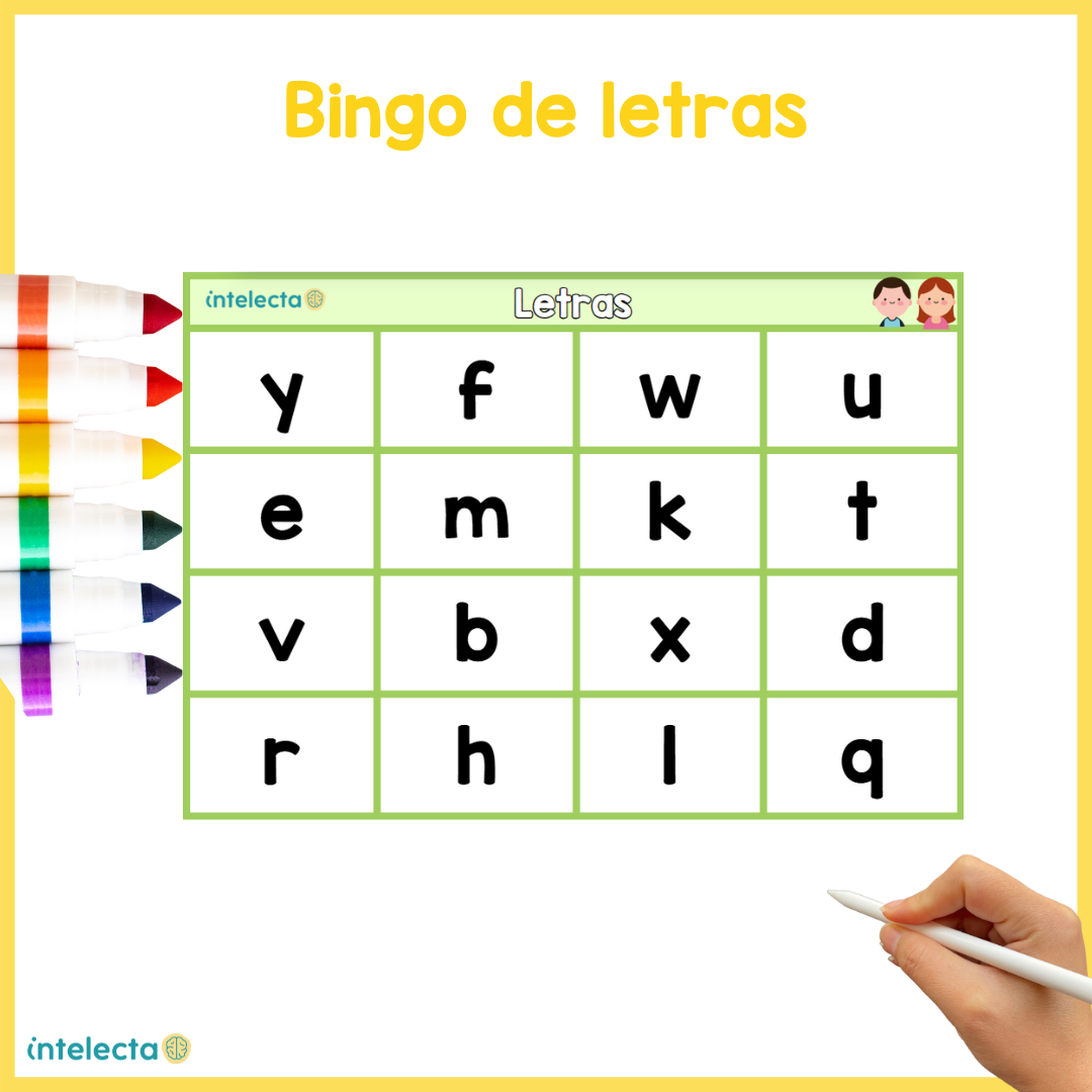 Bingo de letras – Intelecta